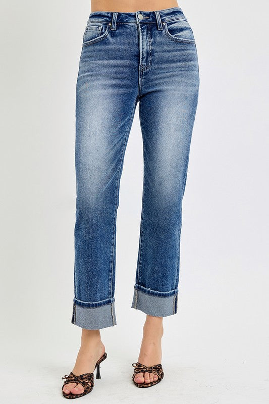 Tummy Control High Rise Straight Jean – Millie and Joy